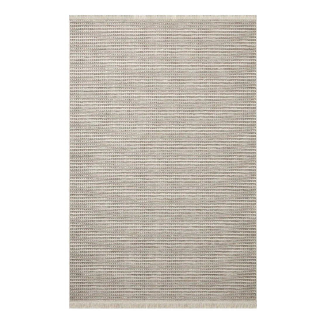 Malibu Rug 04 | Amber Lewis X Loloi | Ivory / Dove - Indoor / Outdoor ...